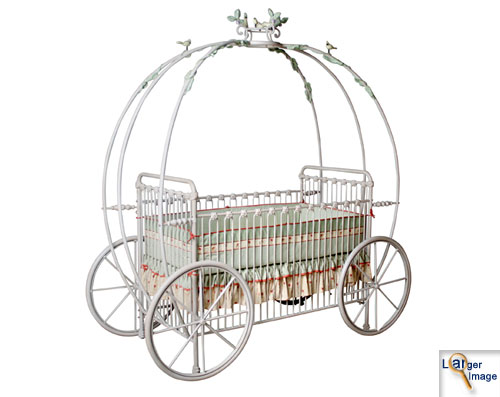 IRON CRIBS, The American Iron Bed Co, Pumpkin Iron Crib