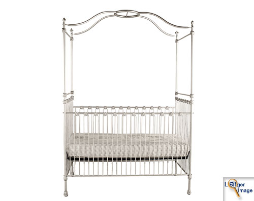 IRON CRIBS, The American Iron Bed Co, Classic Crown Iron Crib