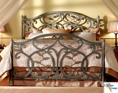 IRON BEDS, The American Iron Bed Co, Laurel Iron Bed